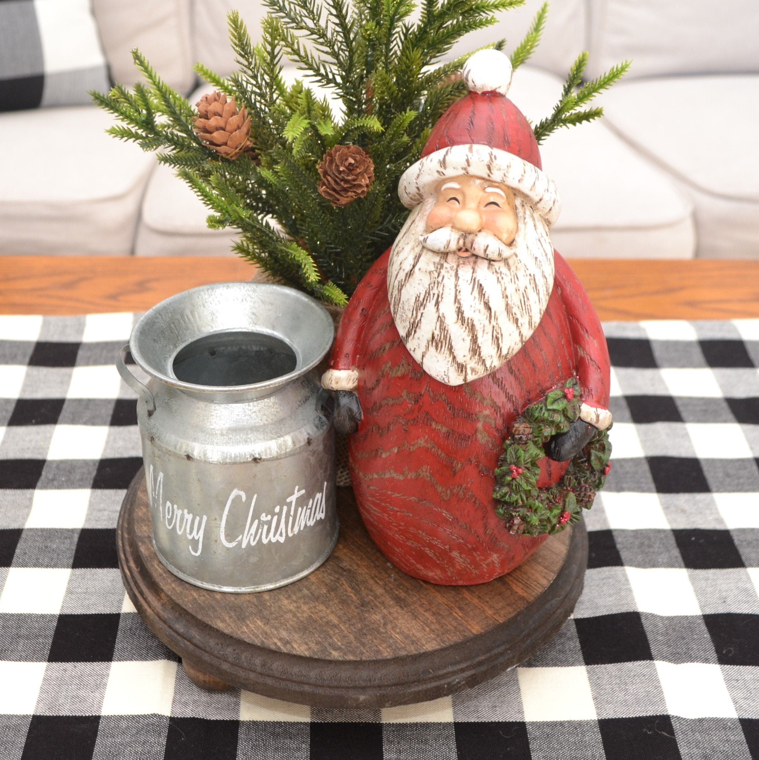 8.5 Inch Round Riser-farmhouse Riser - Pedestal - Handmade Kitchen ...