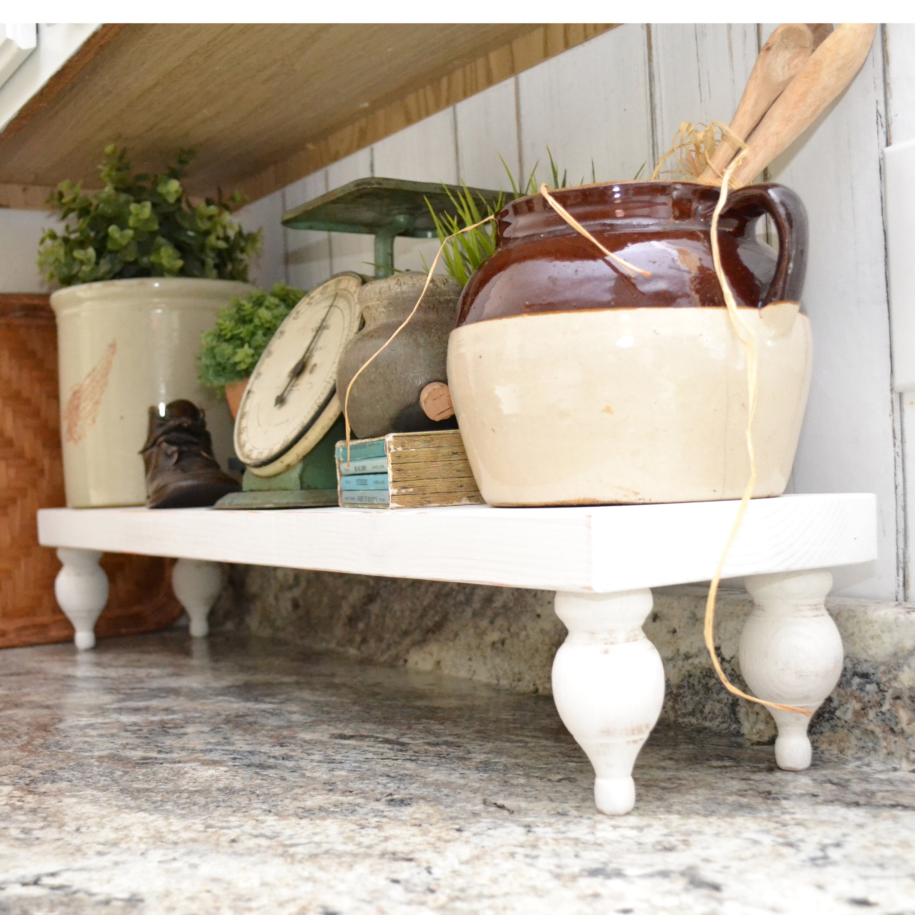 Large Farmhouse Riser - Distressed Riser - Farmhouse Display - All ...