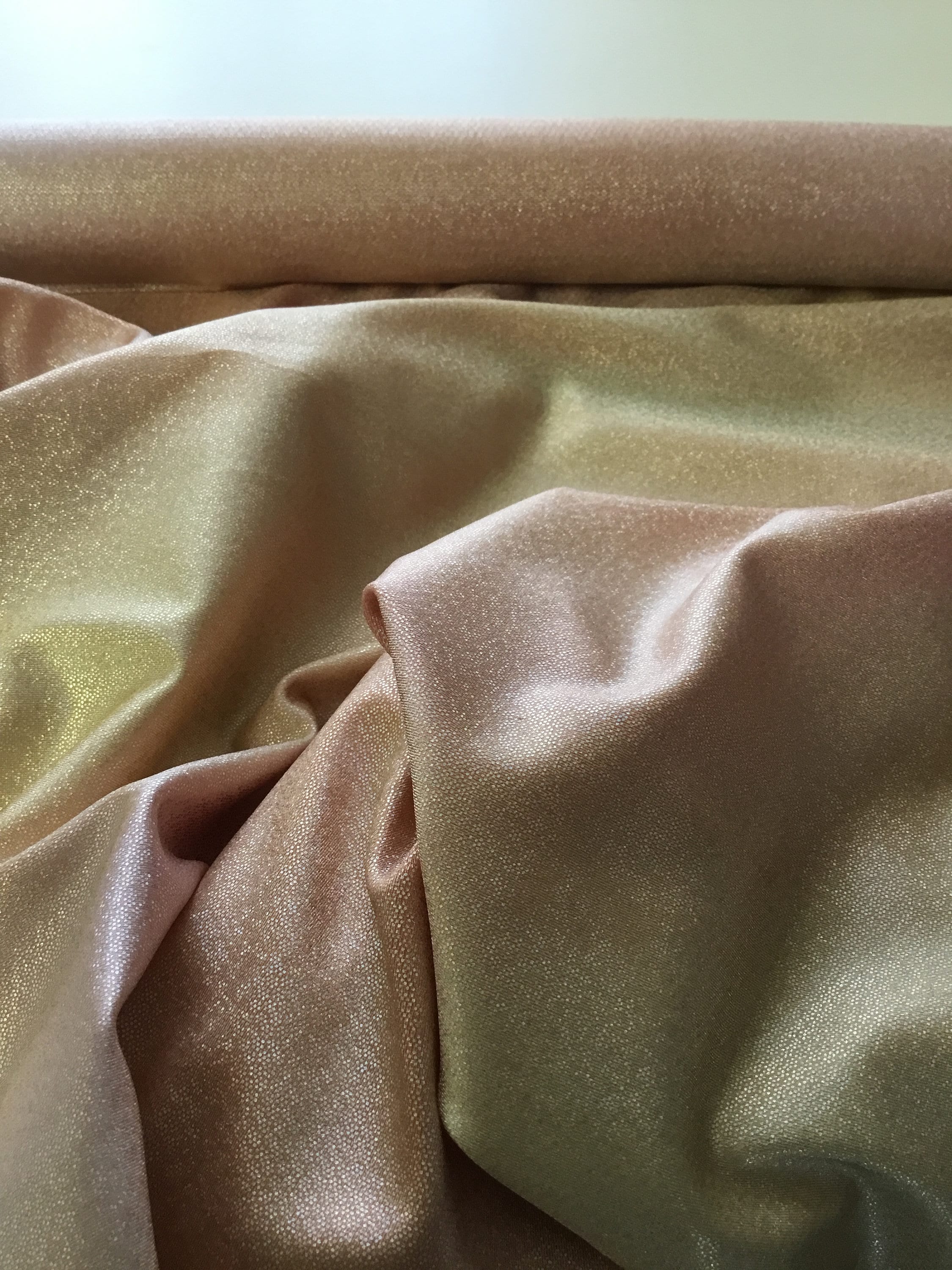 Estirar 4 vías shimmer ombré tela-Amarillo pálido melocotón - Etsy México