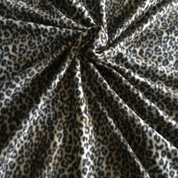 Leopard Print Fleece - Etsy