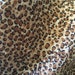 Vintage Tiny Leopard Print Fabric Polyester Type Fabric-by the Yard ...