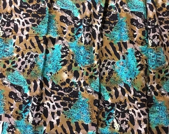 Wild Cat Print Dress - Etsy