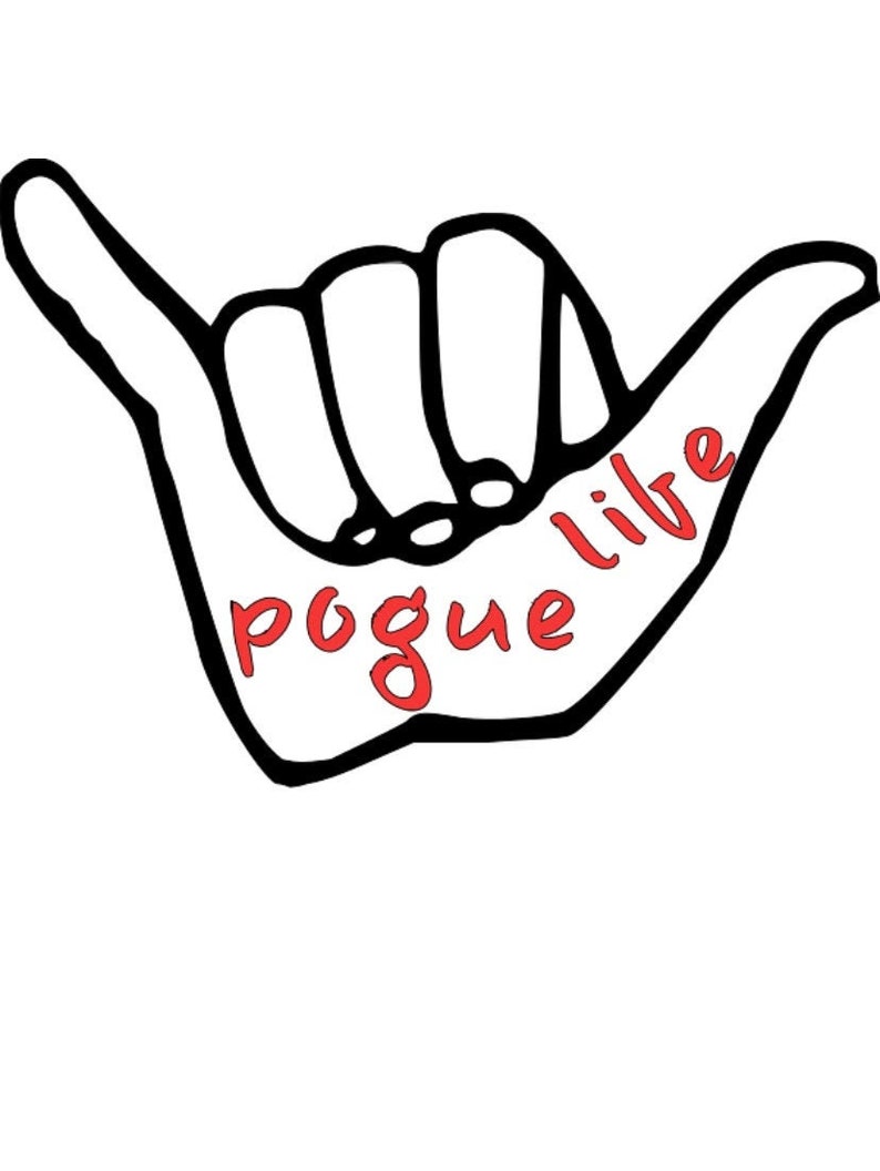 Surfs up Pogue Life. Outer Banks - Etsy