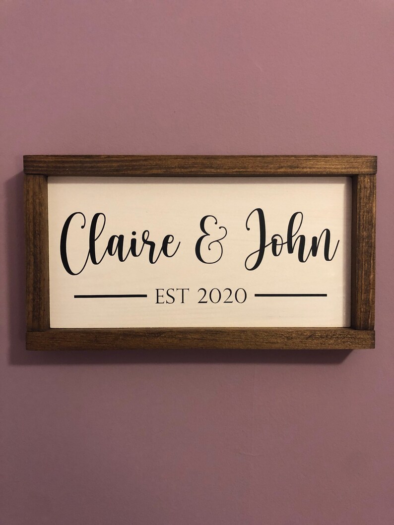 Customizable Farmhouse Wooden Home Decor Sign Custom Sign - Etsy