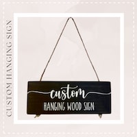 Hanging Sign - Etsy