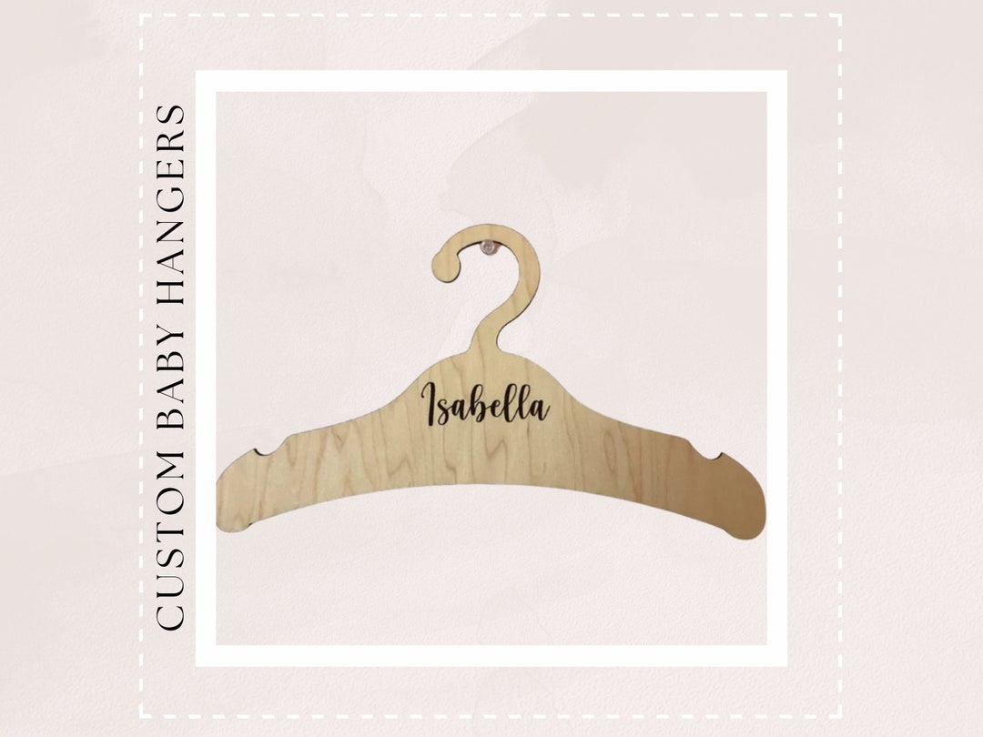 Custom Baby Hanger for Crate - Personalized Baby Hangers - Baby Crate ...