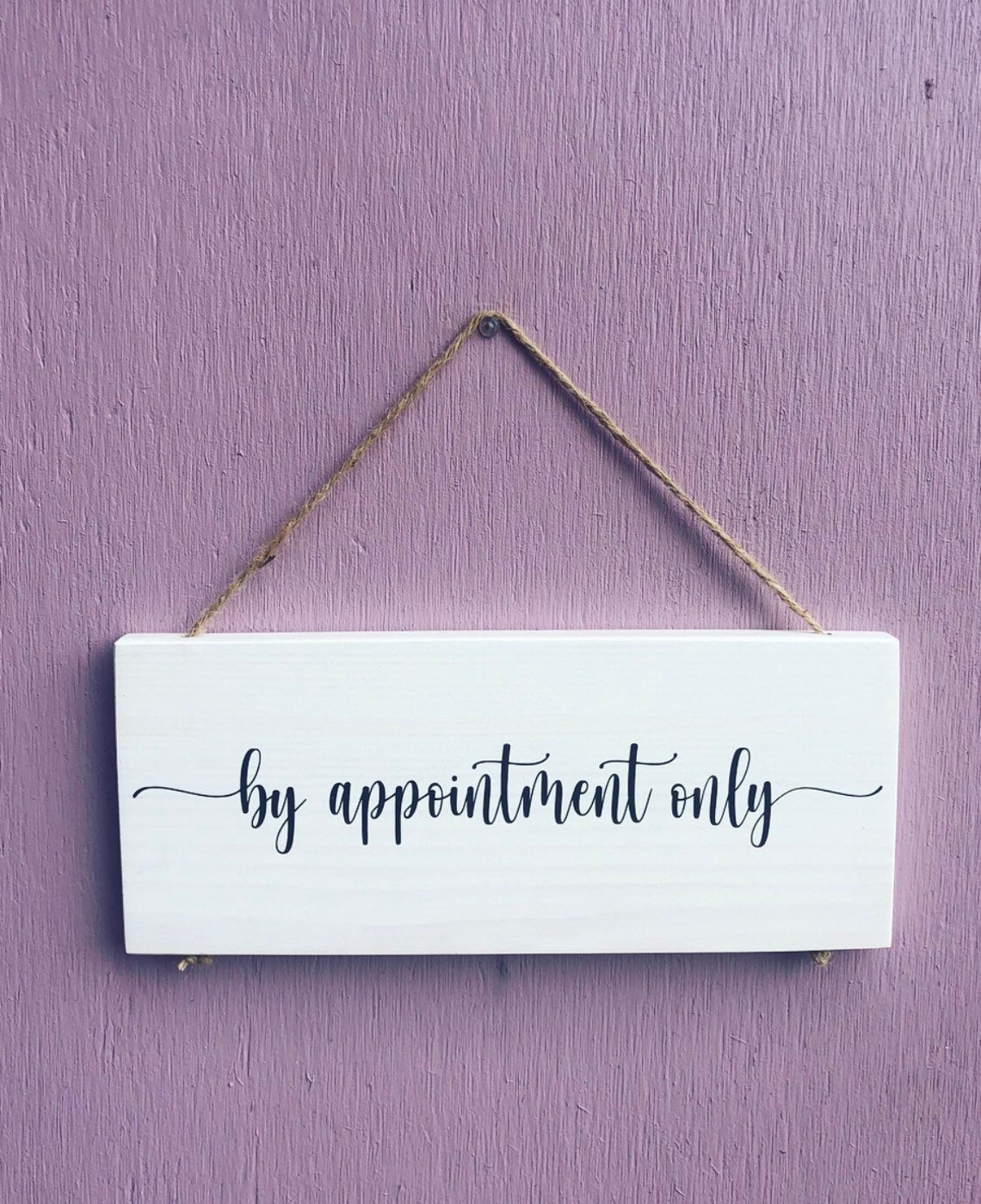 By Appointment Only Hanging Sign Office Sign Appointment - Etsy Sweden