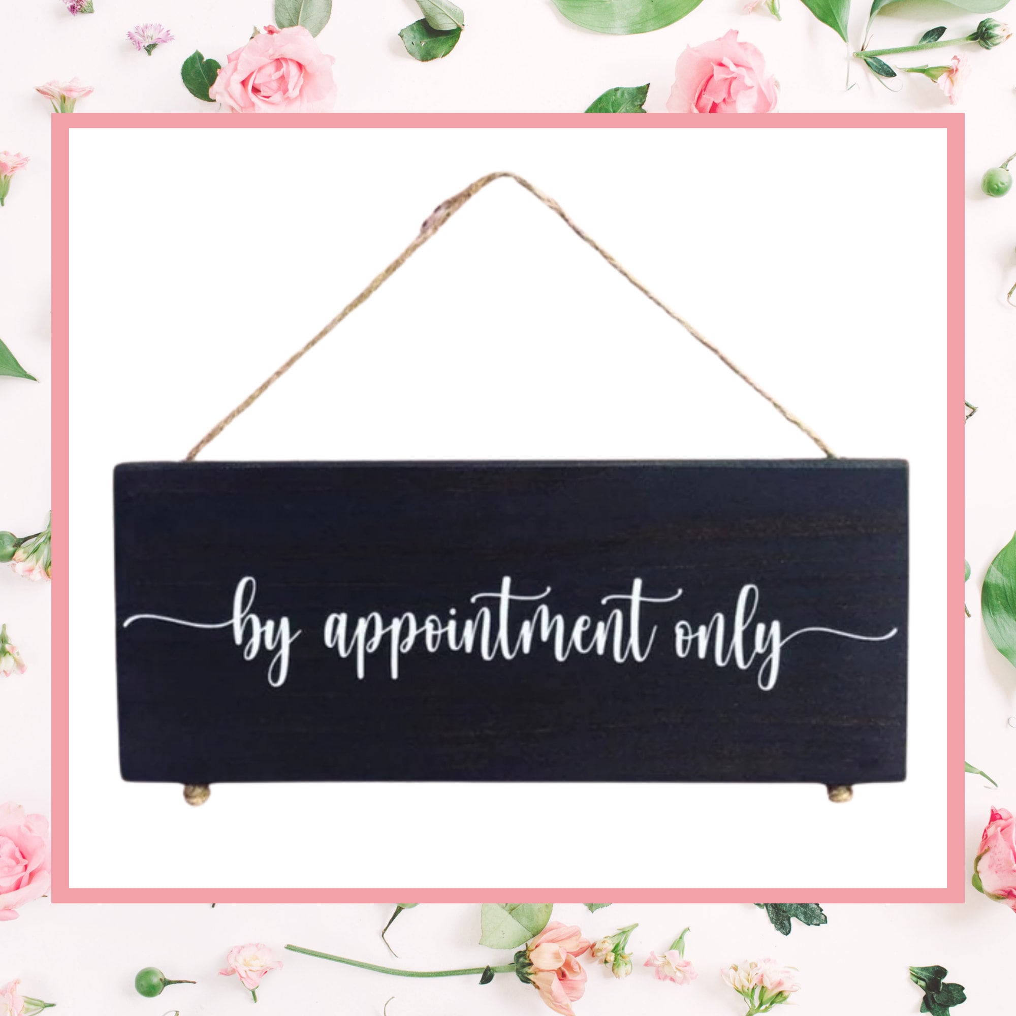 By Appointment Only Hanging Sign Office Sign Appointment - Etsy Sweden