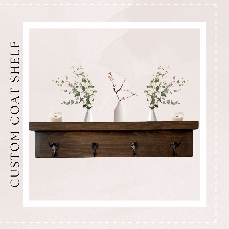 Coat Rack Shelf - Etsy