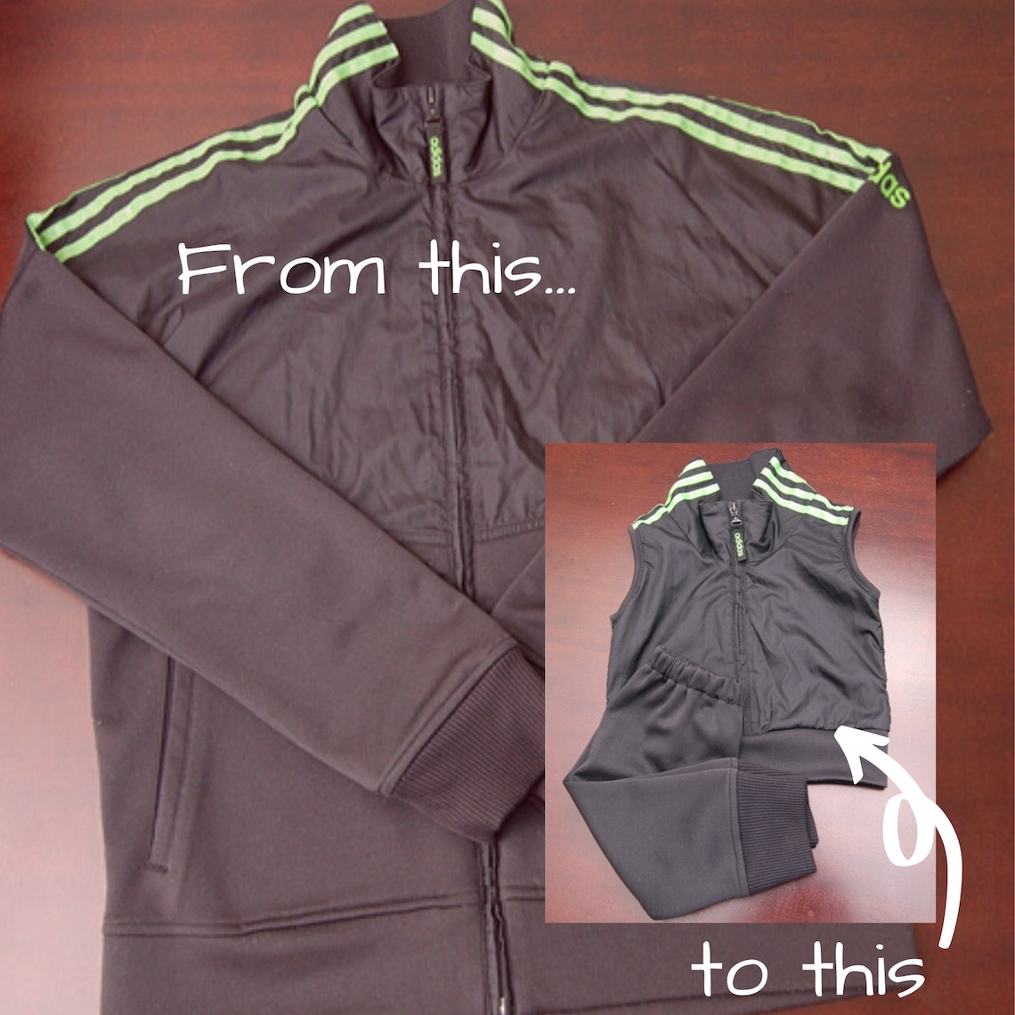 Size 1 Up-cycle Toddler Ninja Tracksuit Sewing Pattern - Etsy