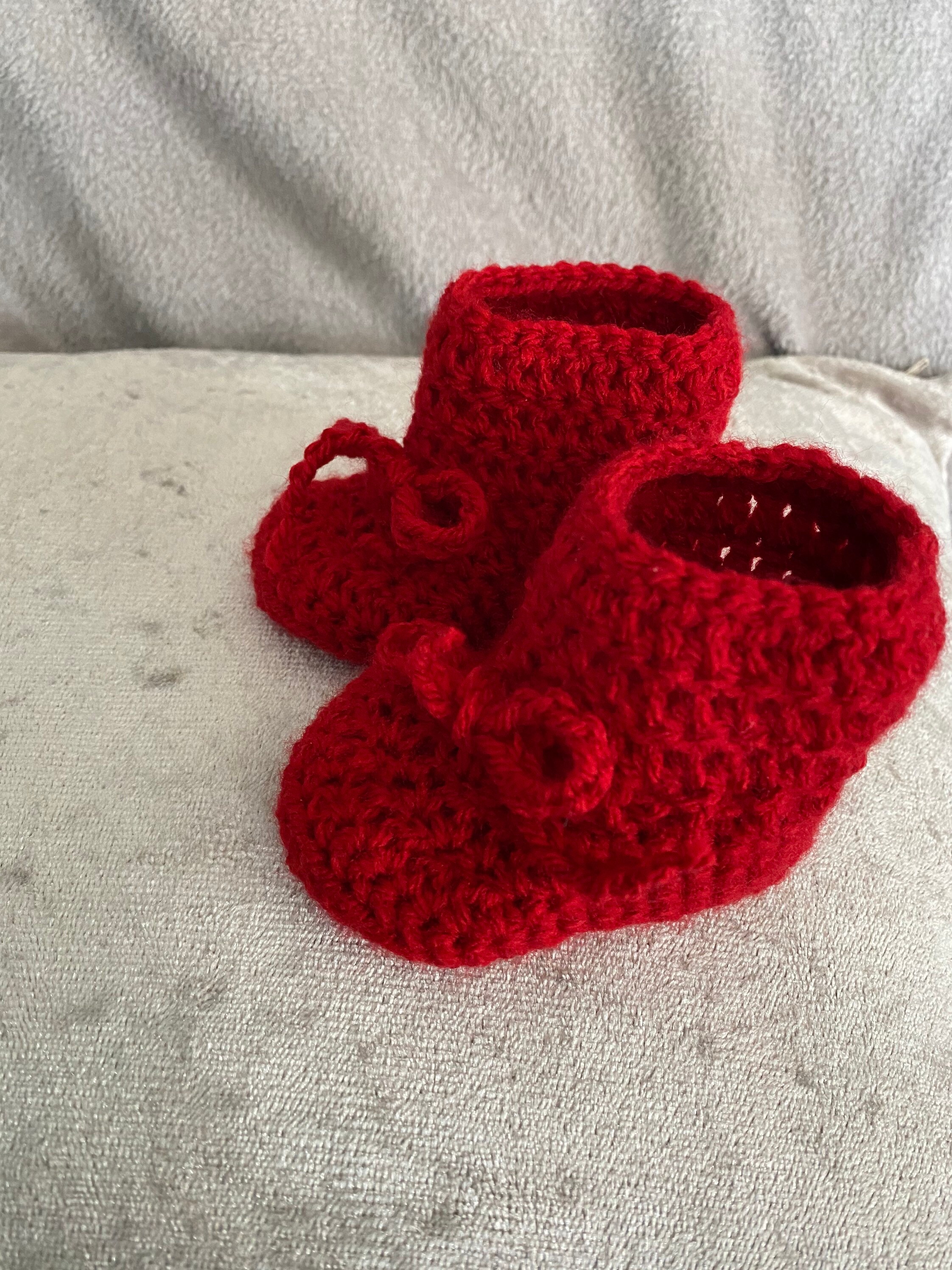 Handmade Baby Booties Sizes 0-3 3-6 6-9months Cute Soft Baby - Etsy UK
