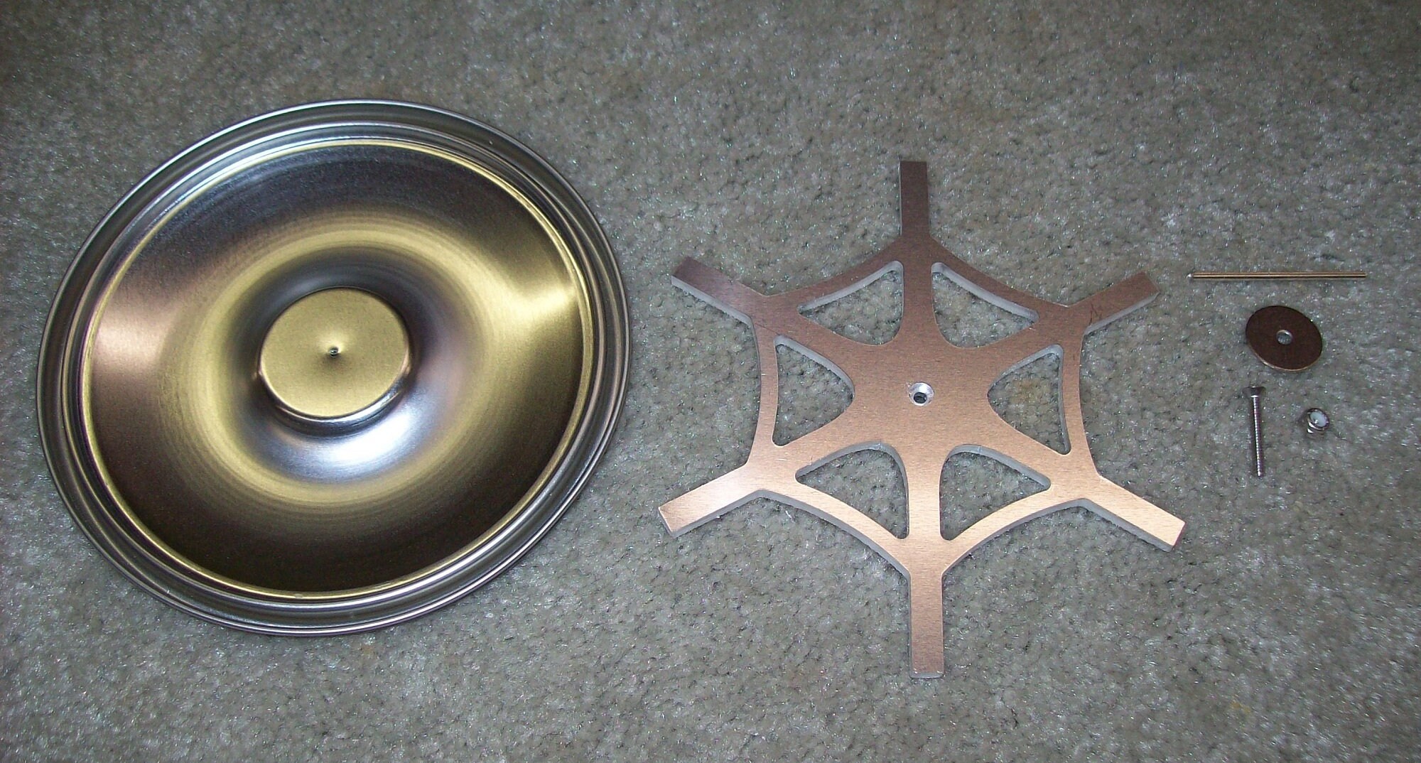 Cigar Box Guitar Resonator Spider Bridge Kit With Hand Spun Paint Can ...