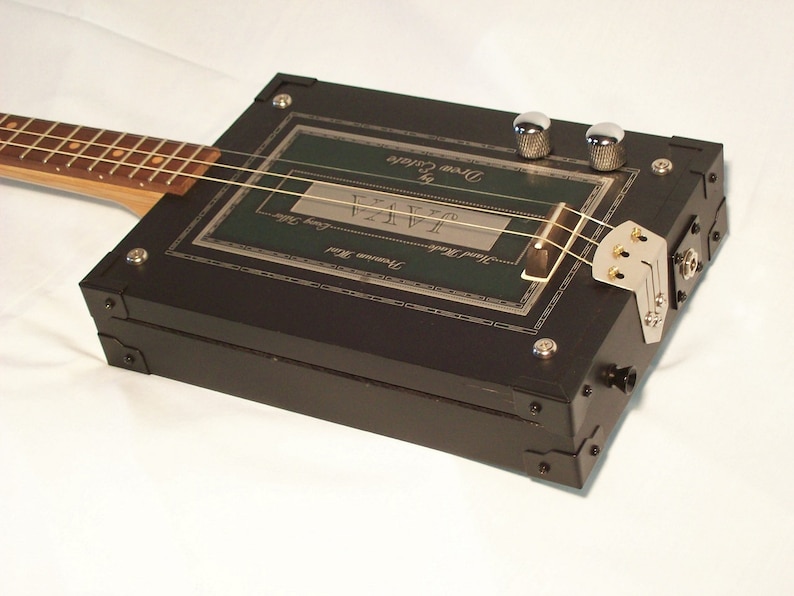 Java Mint Electric Cigar Box Guitar - Etsy