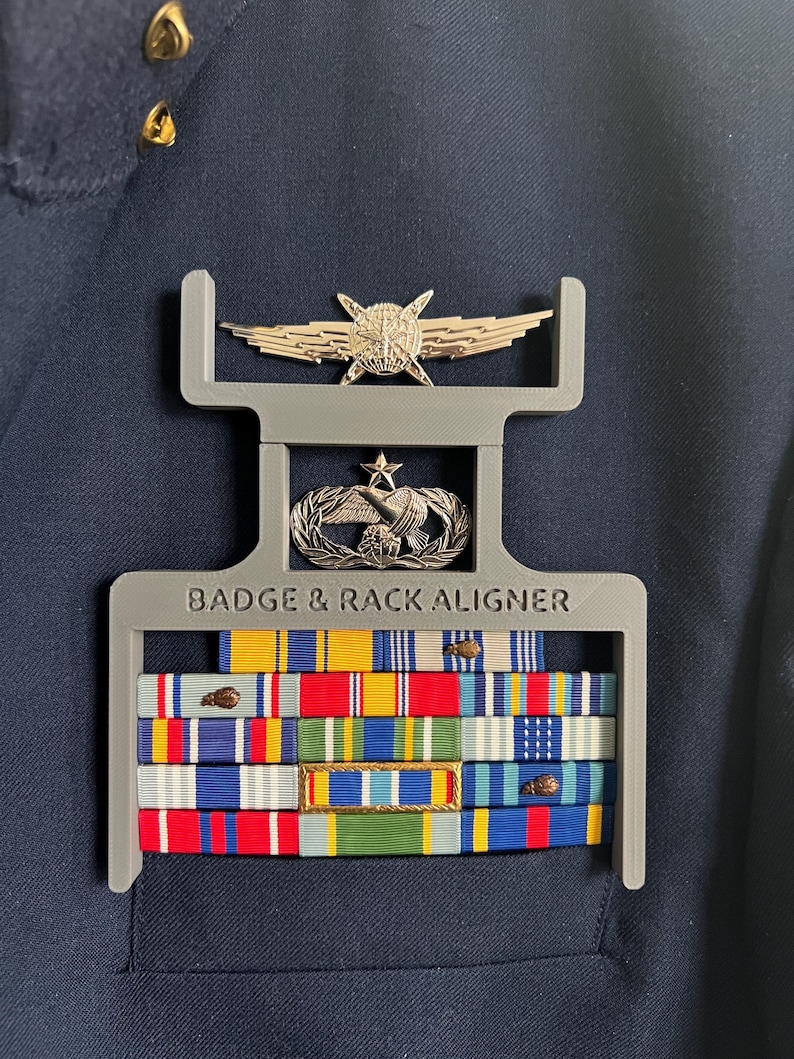 Cyberspace Air Force Badge & Ribbon Aligner - Etsy