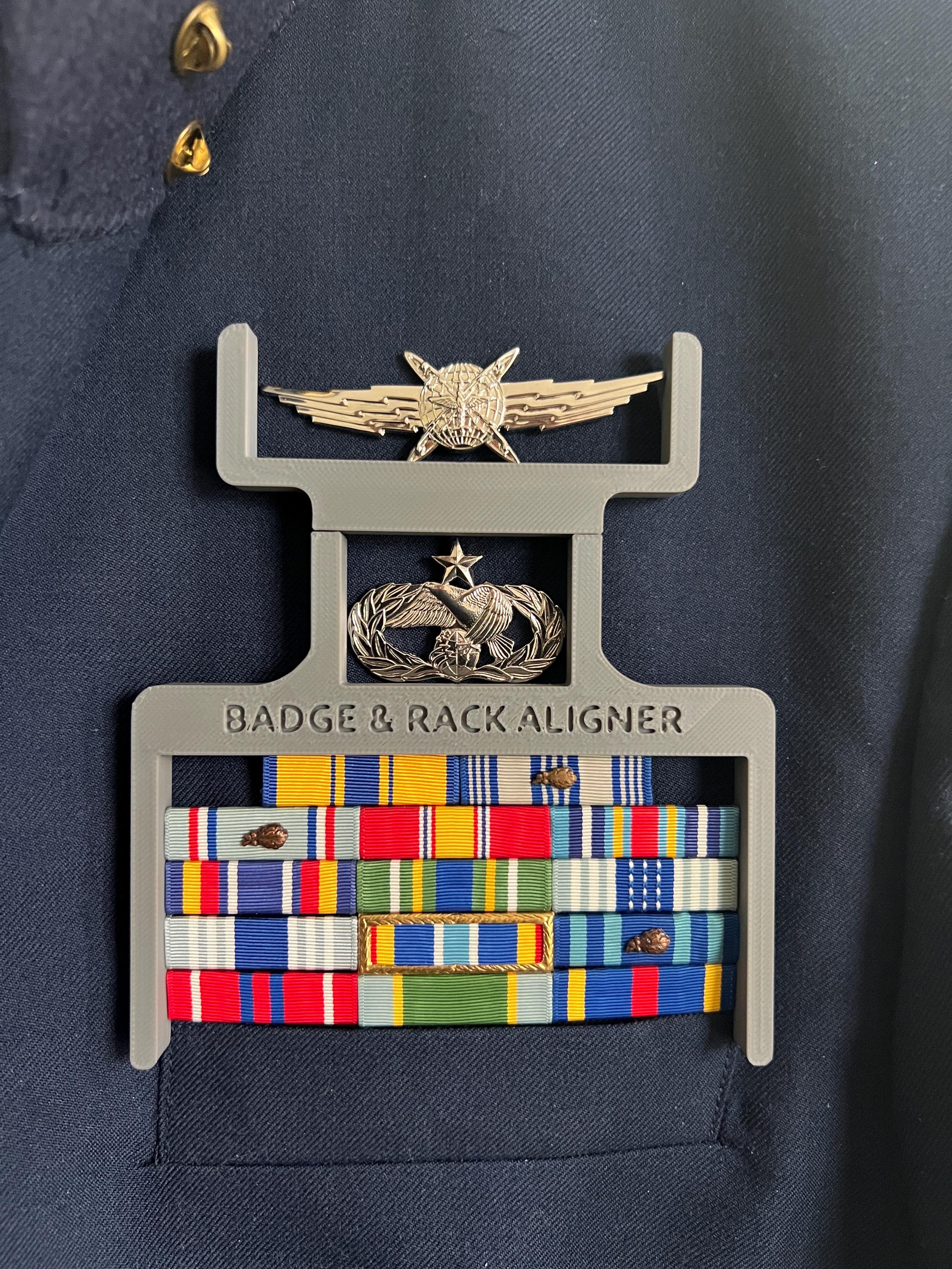 Cyberspace Air Force Badge & Ribbon Aligner - Etsy