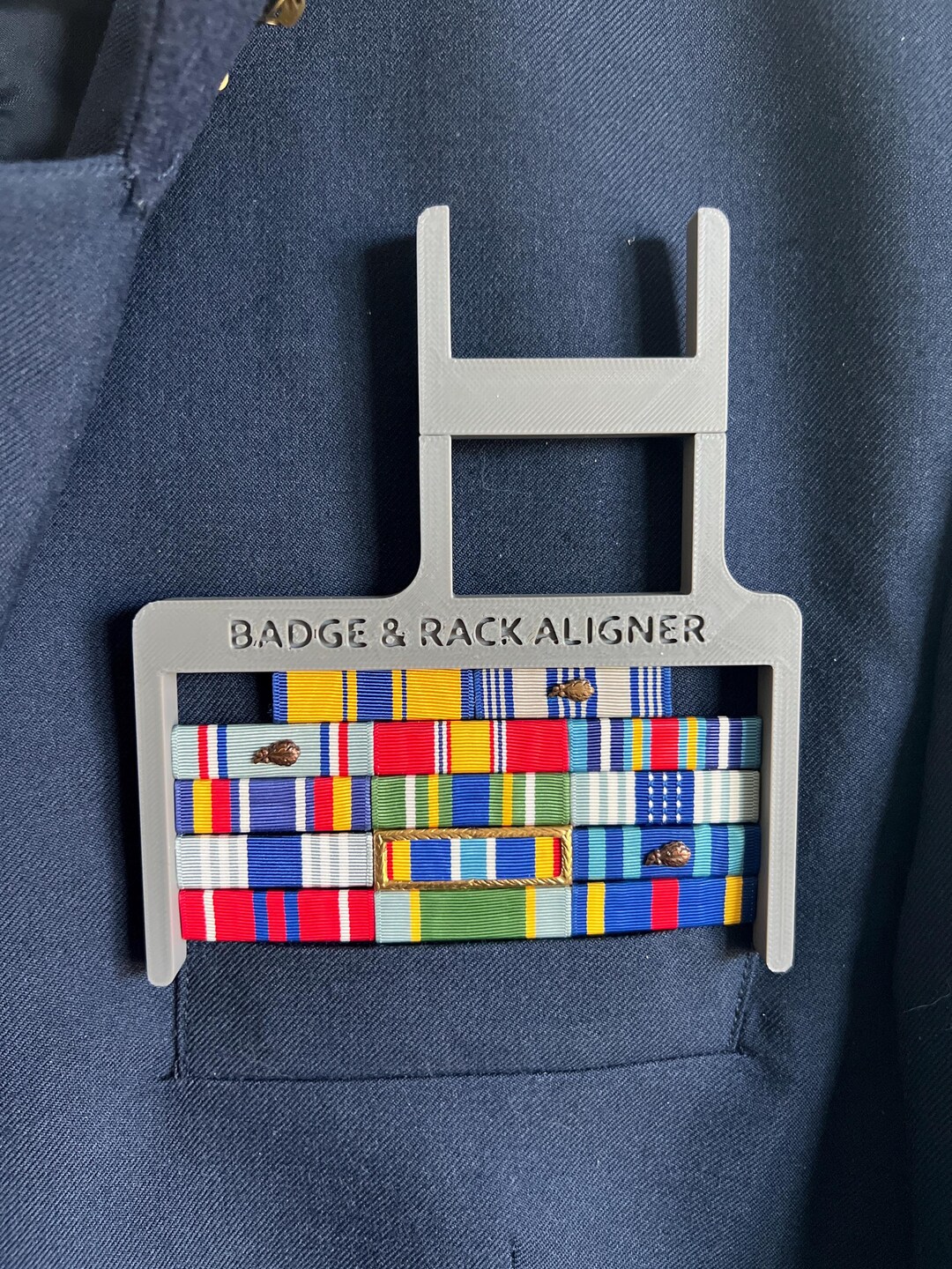 Offset Double Air Force Badge & Ribbon Aligner - Etsy