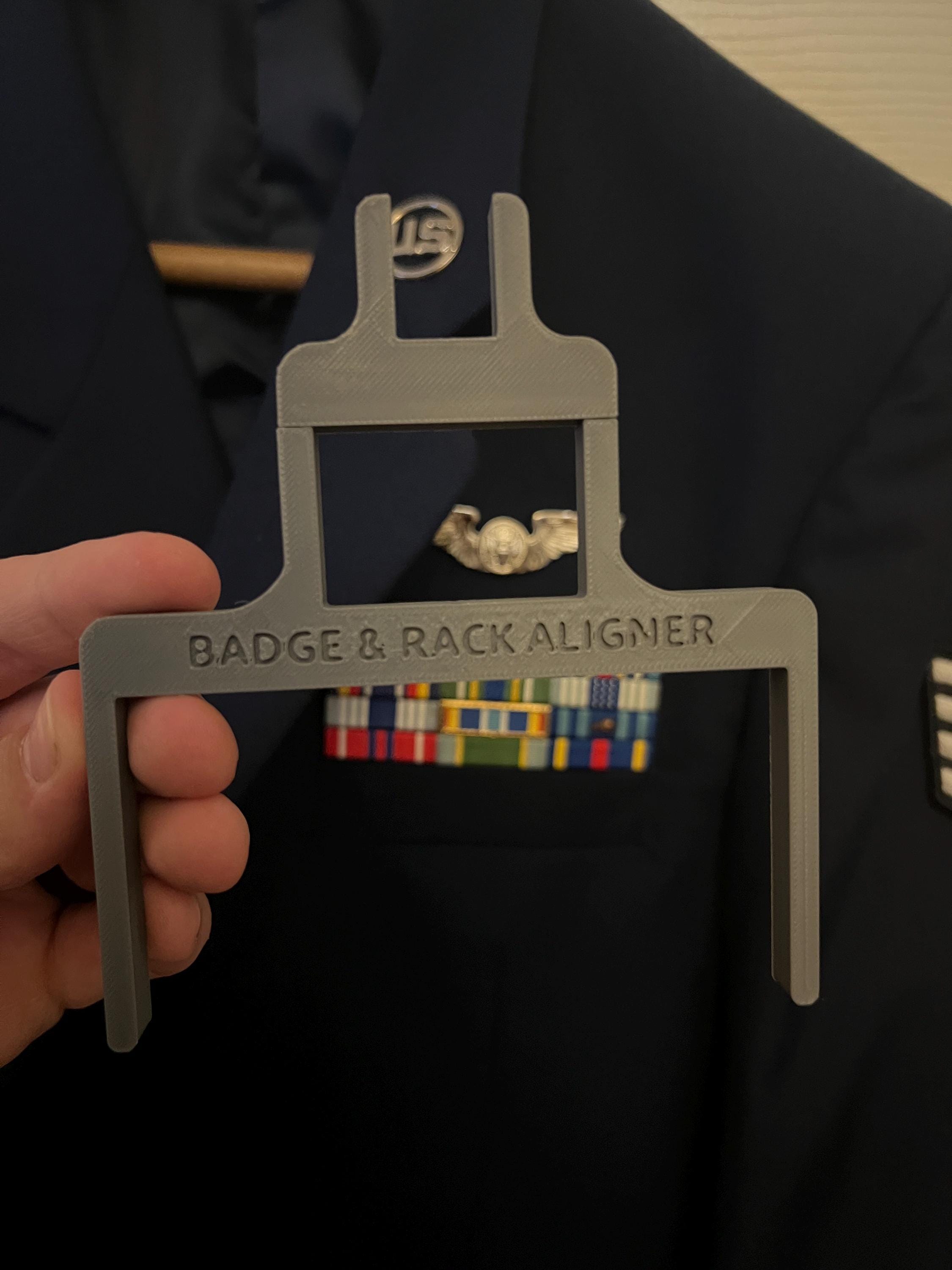 Medical Double Air Force Badge & Ribbon Aligner - Etsy
