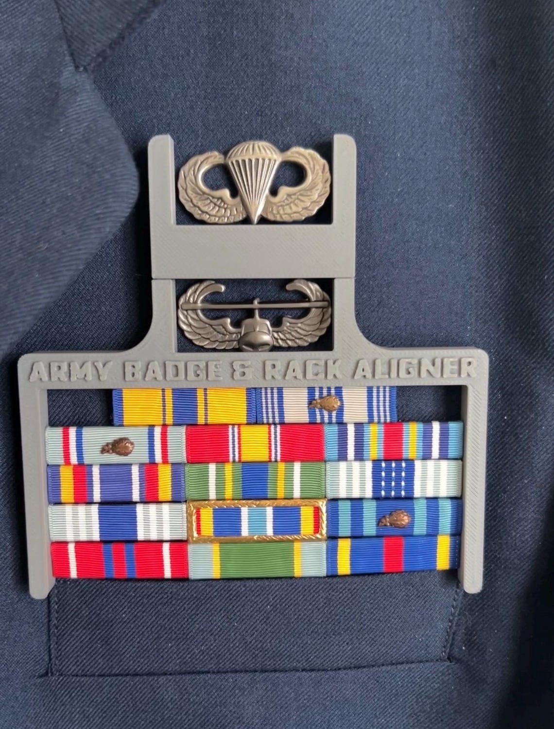 Airborne + Air Assault Double Badge Aligner (army) - Etsy