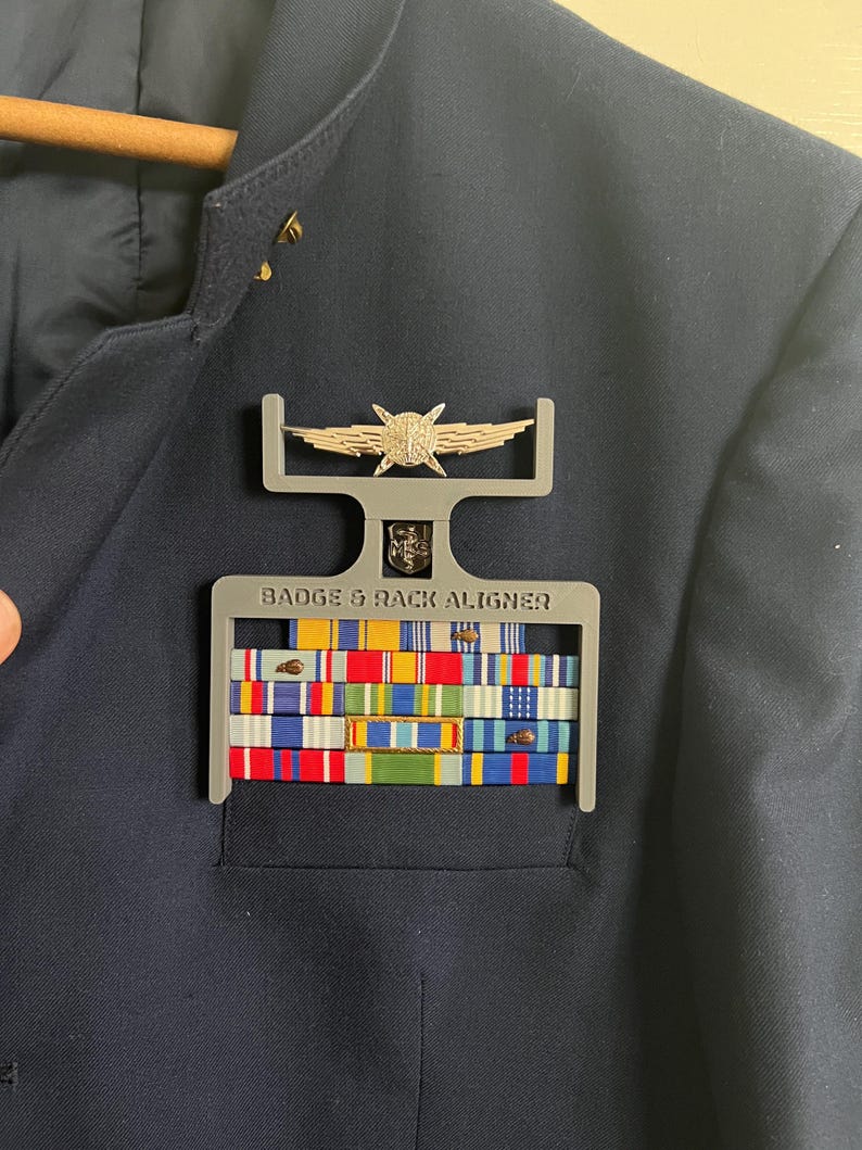 Cyberspace Air Force Badge & Ribbon Aligner - Etsy