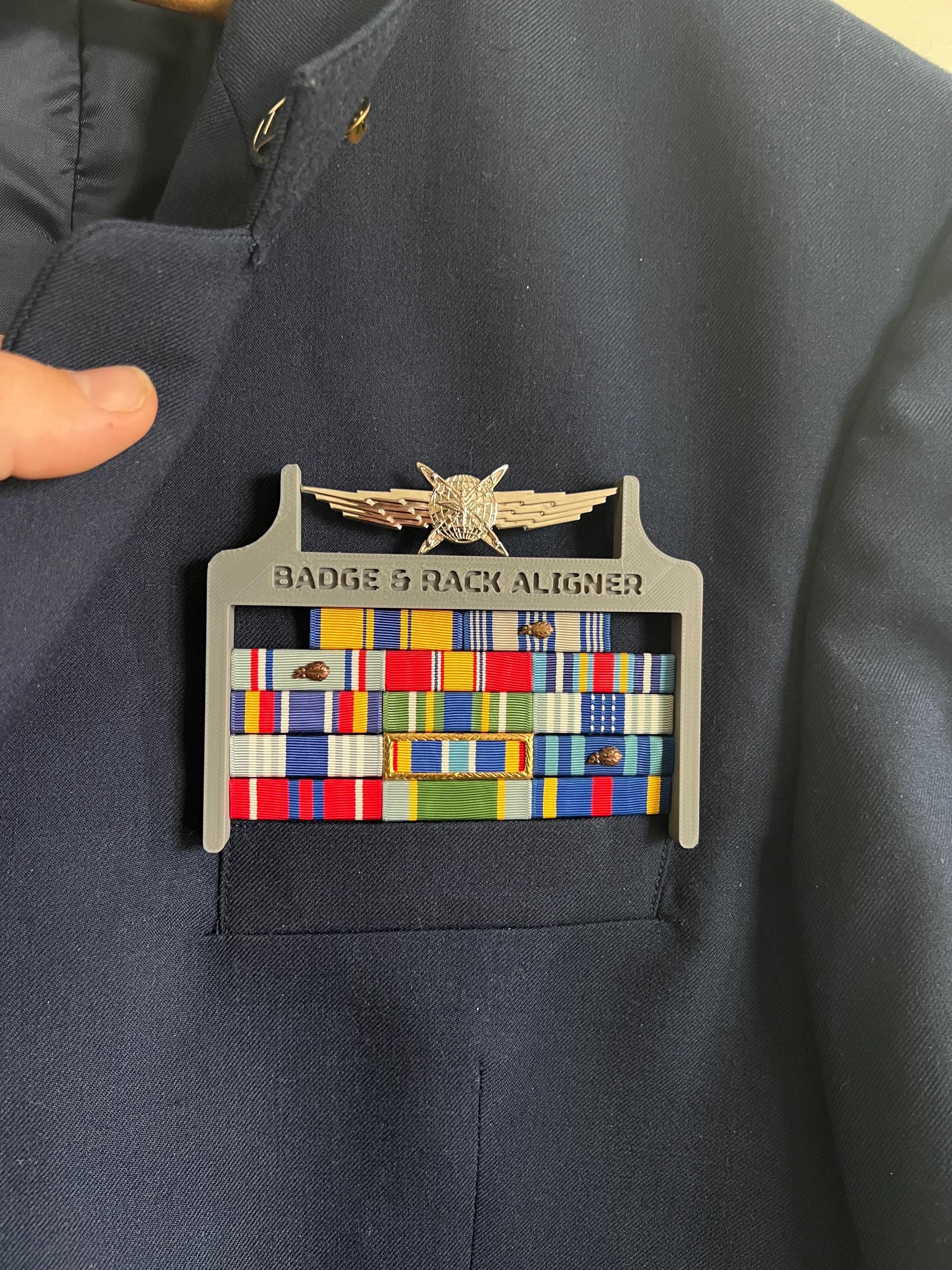 Cyberspace Air Force Badge & Ribbon Aligner - Etsy