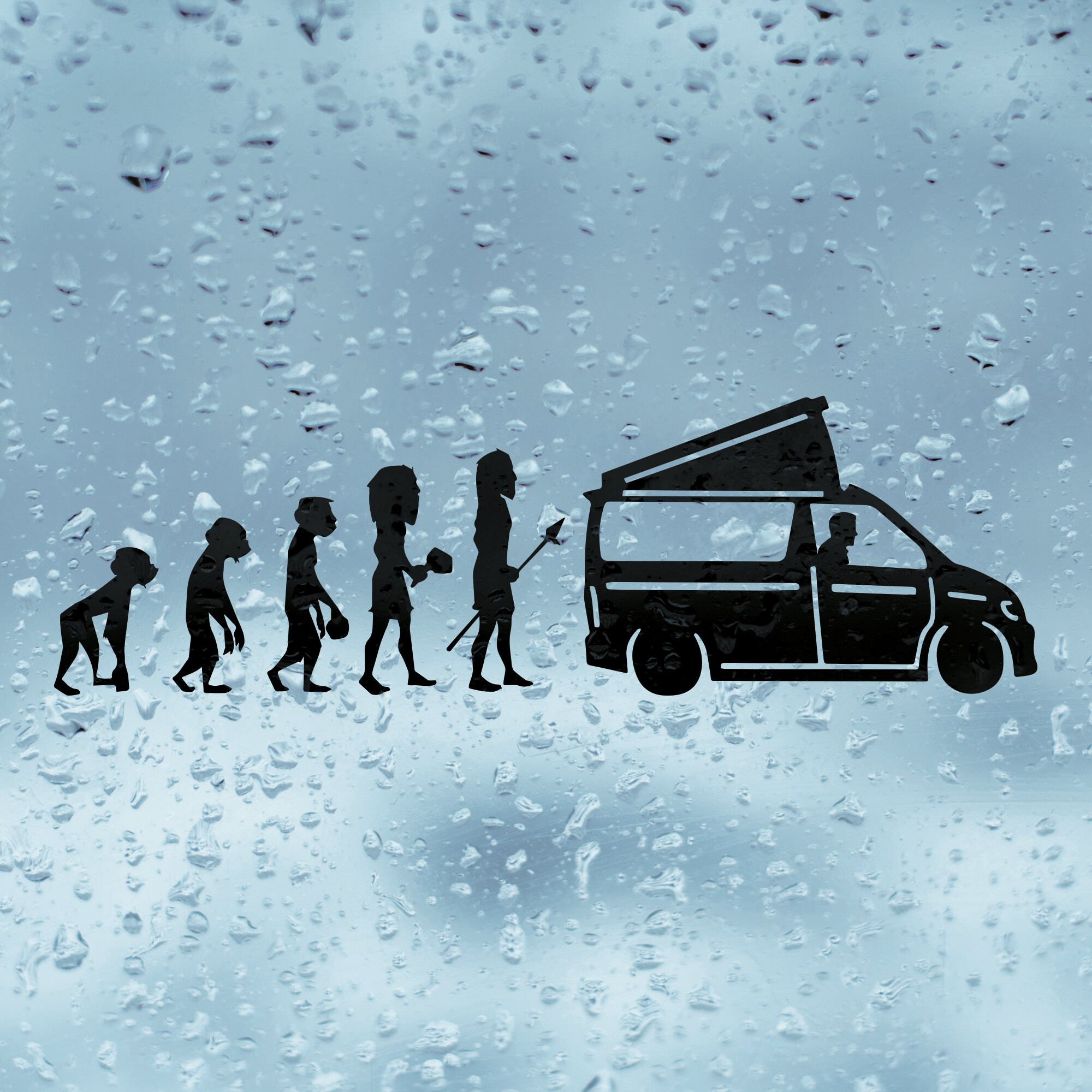 Paper & Party Supplies Stickers, Labels & Tags Bongo Friend Camper-van ...