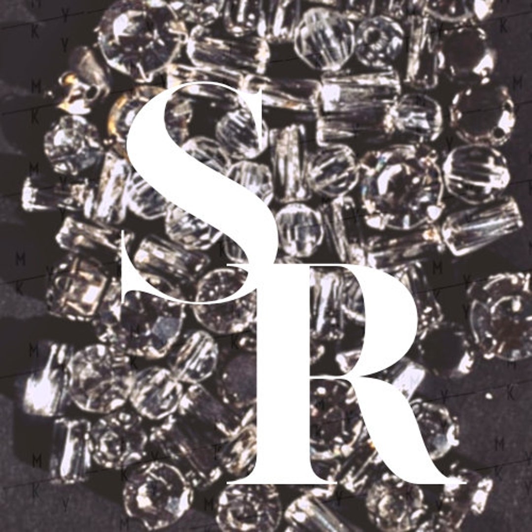 Digital Initial Vintage Logo! - Etsy