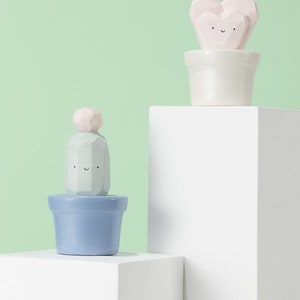 Mini Cactus Diffuser, Ceramic Diffuser, Aroma Oil, Ceramic Scent ...