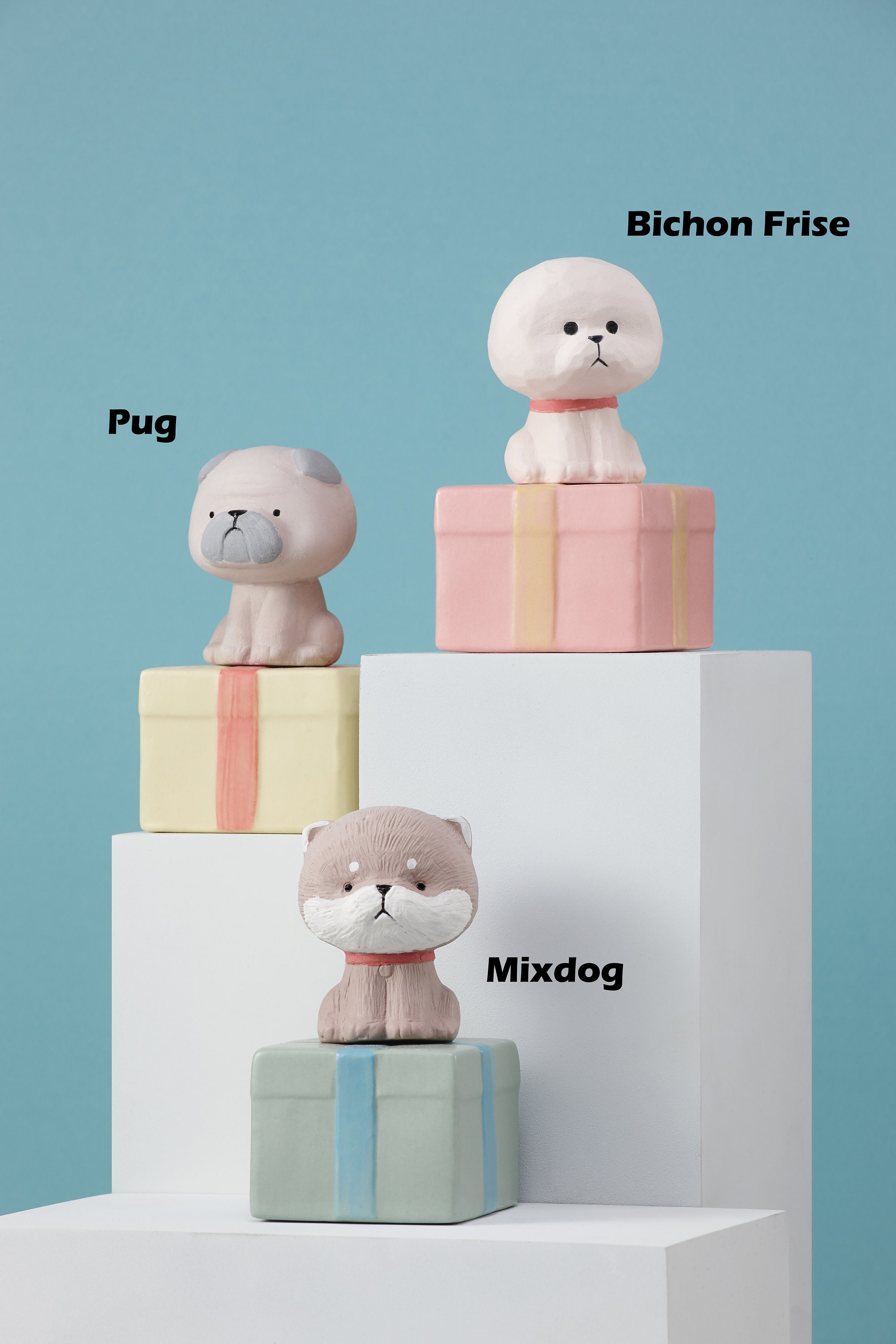 6 Dog Diffuser, Bichon, Poodle, Pomeranian, Pug, Shiba, Mixdog, Pet ...