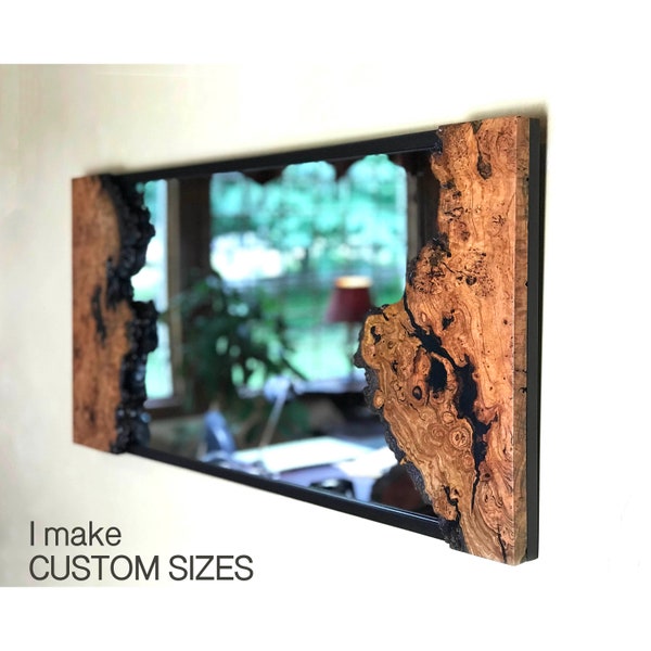 Live Edge Mirrors - Etsy
