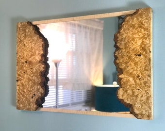 Live Edge Mirror - Etsy