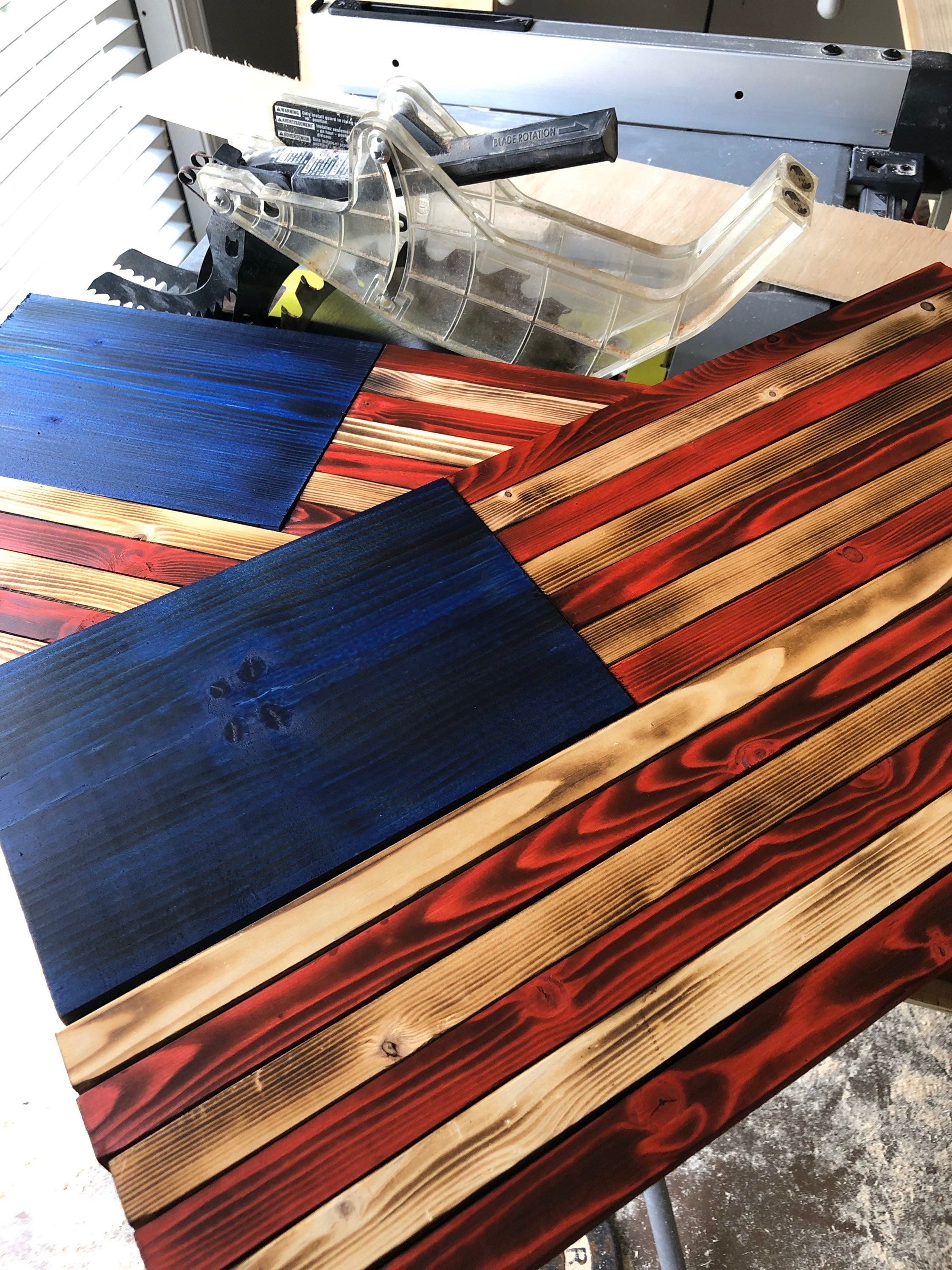 Handmade Wooden Flags - Etsy
