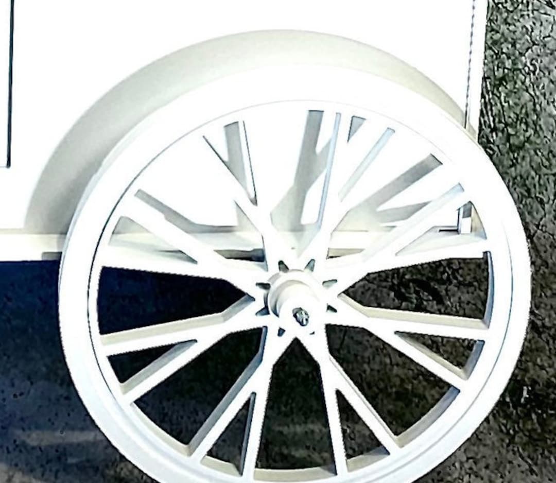 Spare Parts 2 X Cart Wheels in White - Etsy