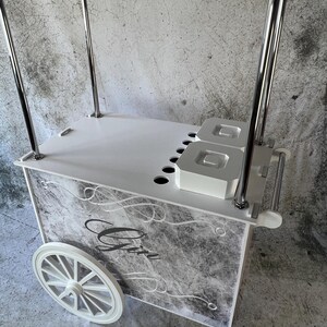 Gin Cart, Drinks Cart, Gin Bar. Gin Wall, Gin Stand Floorstanding 6.7ft ...