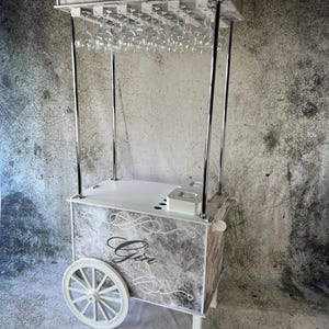 Gin Cart, Drinks Cart, Gin Bar. Gin Wall, Gin Stand Floorstanding 6.7ft ...
