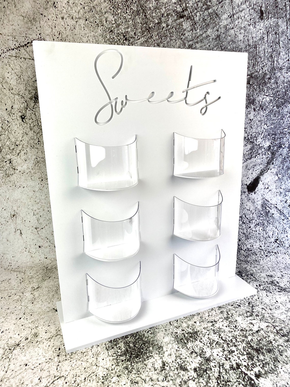 Sweet Stand Sweet Wall Candy Wall. White 10mm Waterproof - Etsy