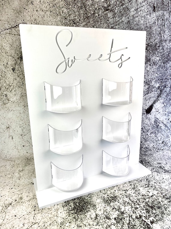 Sweet Stand Sweet Wall Candy Wall. White 10mm Waterproof - Etsy UK