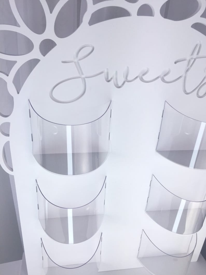 Sweet Stand Sweet Wall Candy Wall. White 10mm Waterproof - Etsy