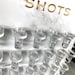 Shot Wall Shot Stand Shots Wall Various Size Options. White Waterproof ...