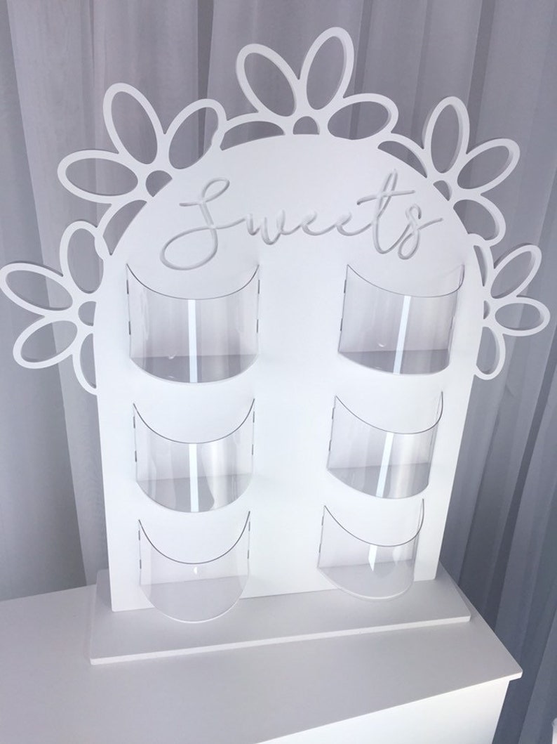 Sweet Stand Sweet Wall Candy Wall. White 10mm Waterproof - Etsy