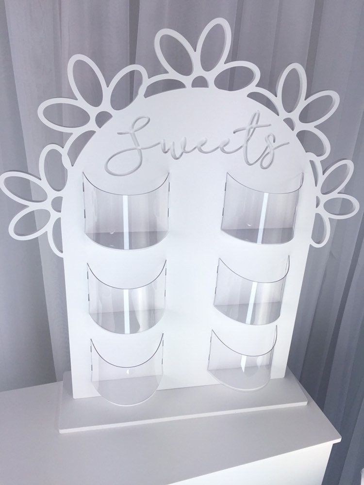 Sweet Stand Sweet Wall Candy Wall. White 10mm Waterproof - Etsy