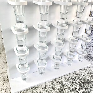 Shot Wall Shot Stand Shots Wall Various Size Options. White Waterproof ...
