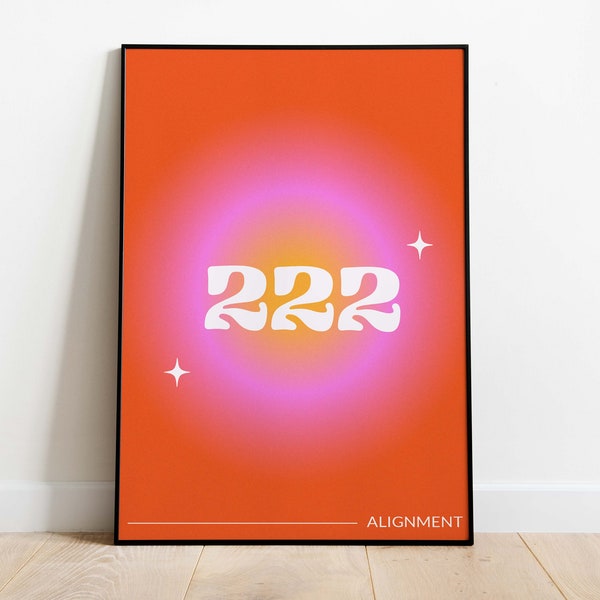 Number Poster - Etsy