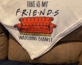 Tv Show Friends Blanket | Etsy
