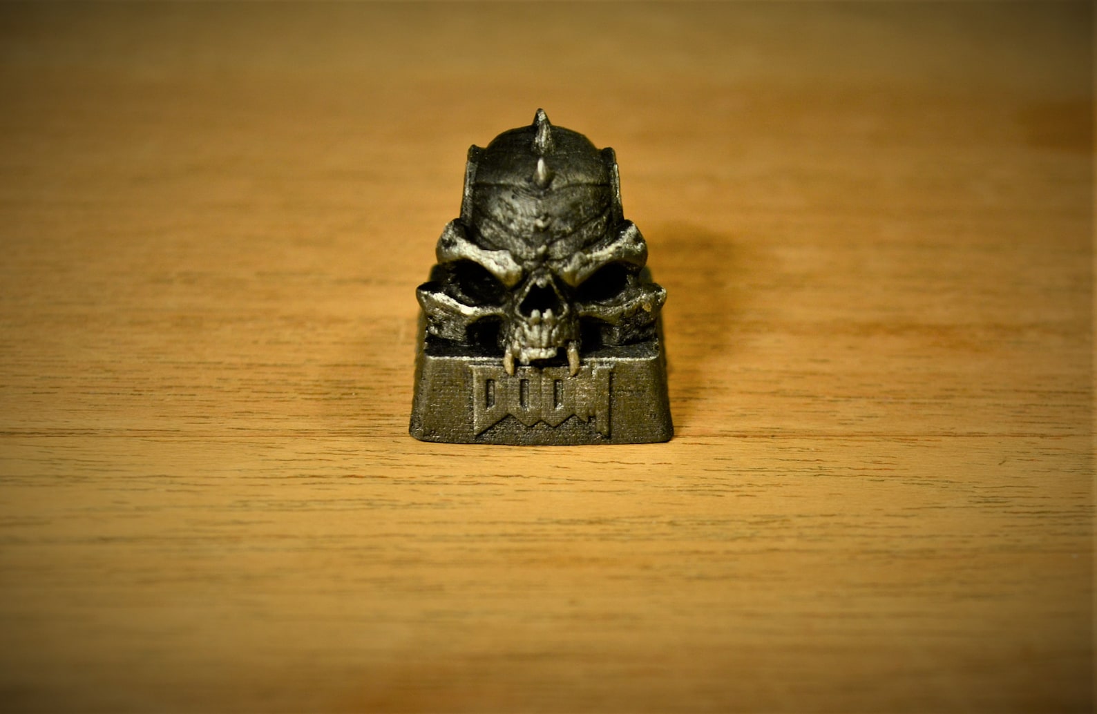 Demon Skull Doom Artisan Custom Cherry MX Keycap - Etsy