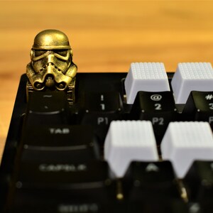 Storm Trooper Star Wars Artisan Custom Cherry MX Keycap - Etsy