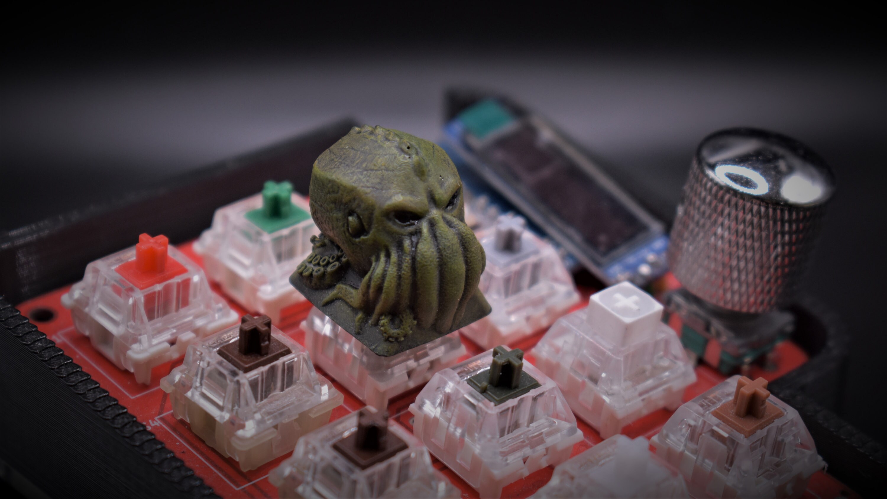 CTHULHU Artisan Custom Cherry MX Keycap - Etsy