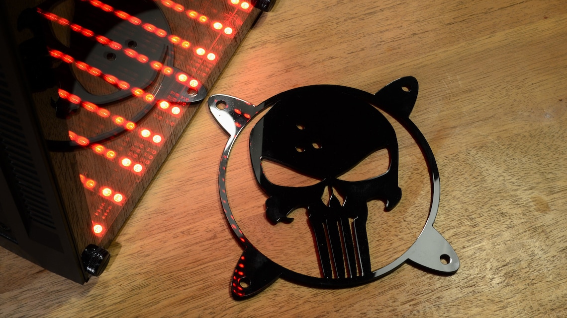 Custom Laser Cut PC Fan Grill | Etsy