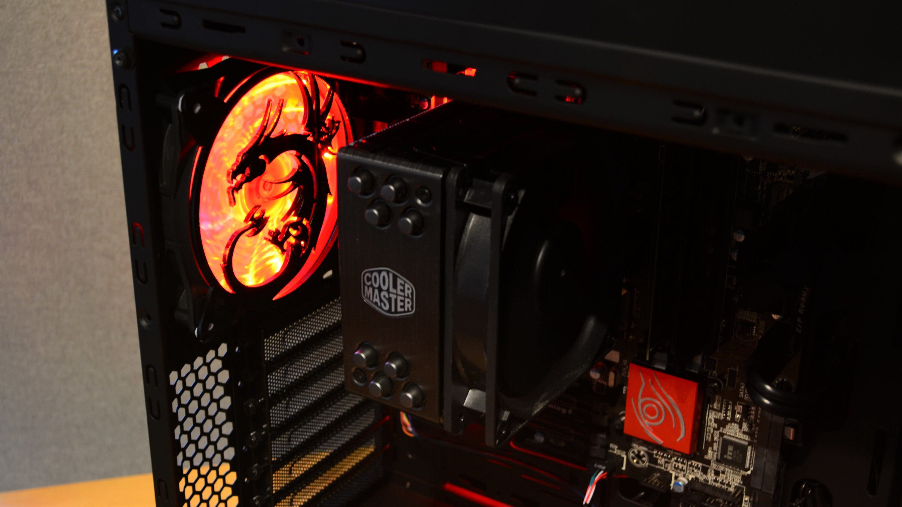 MSI Dragon Custom Laser Cut PC Fan Grill - Etsy Australia