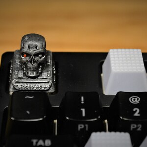 Terminator T800 - Artisan Custom Cherry MX Keycap - Etsy