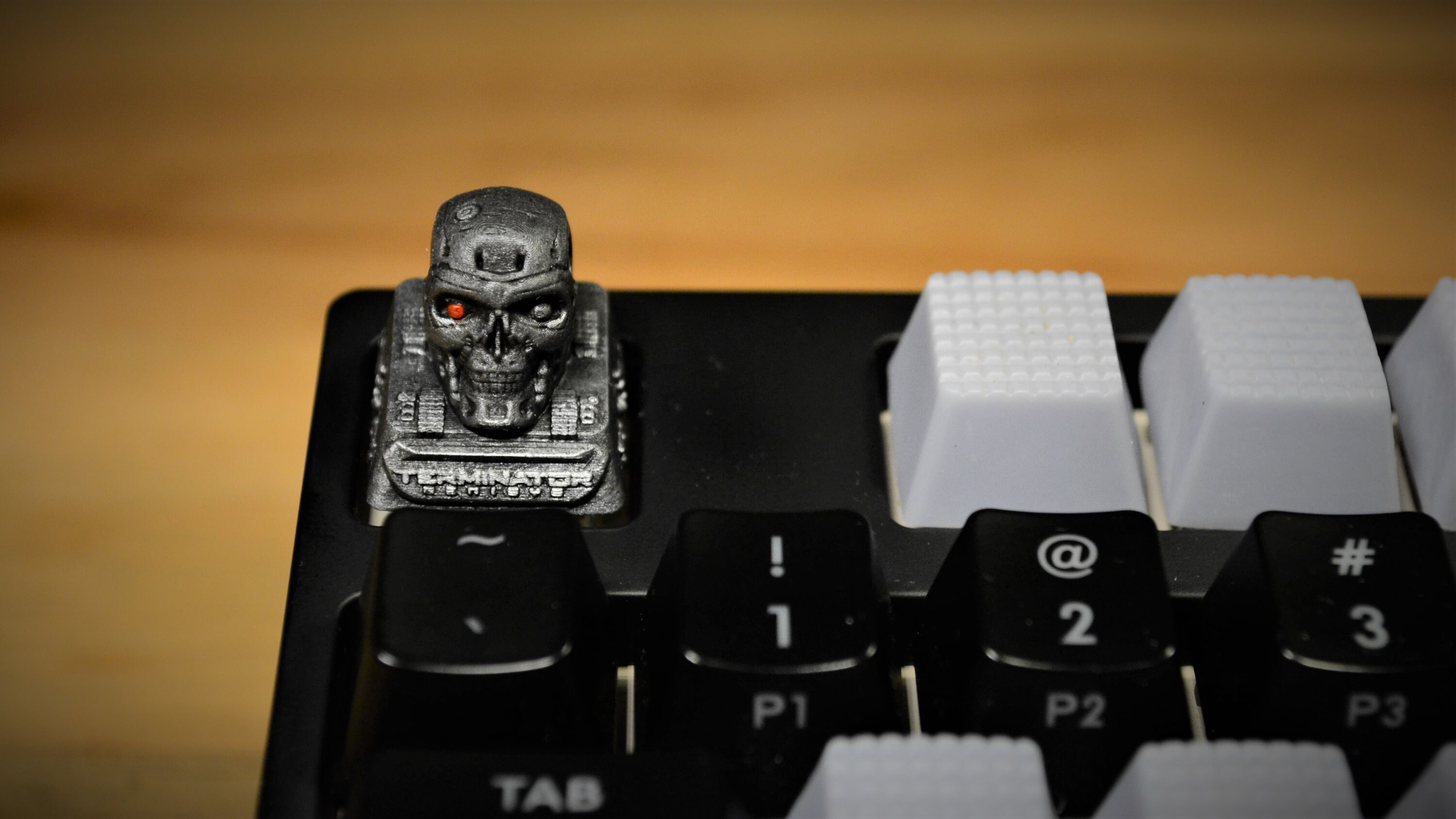 Terminator T800 Artisan Custom Cherry MX Keycap | Etsy